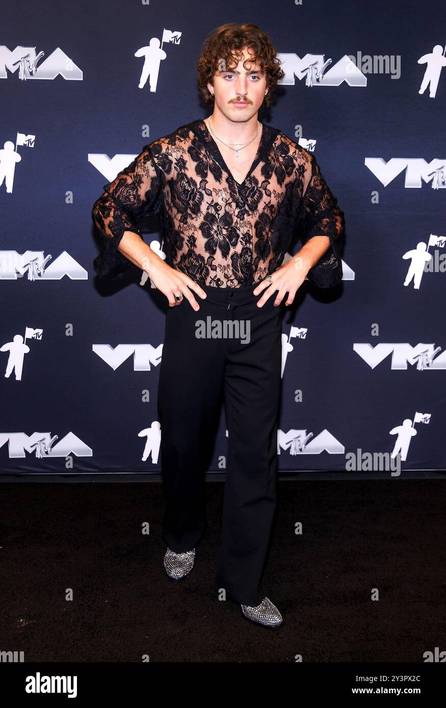 11 September 2024 - Elmont, New York - Benson Boone. 2024 MTV Video ...