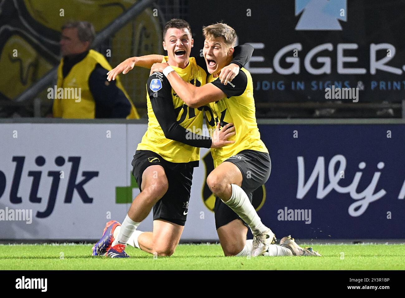 BREDA - Dominik Janosek of NAC Breda and Kacper Kostorz of NAC Breda ...