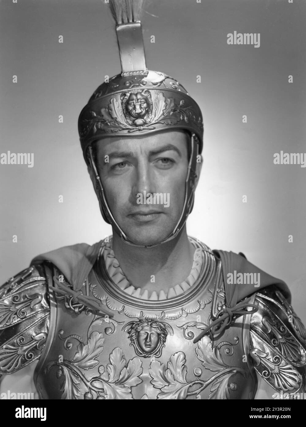 A portrait of ROBERT TAYLOR as Marcus Vinicius in QUO VADIS 1951 ...
