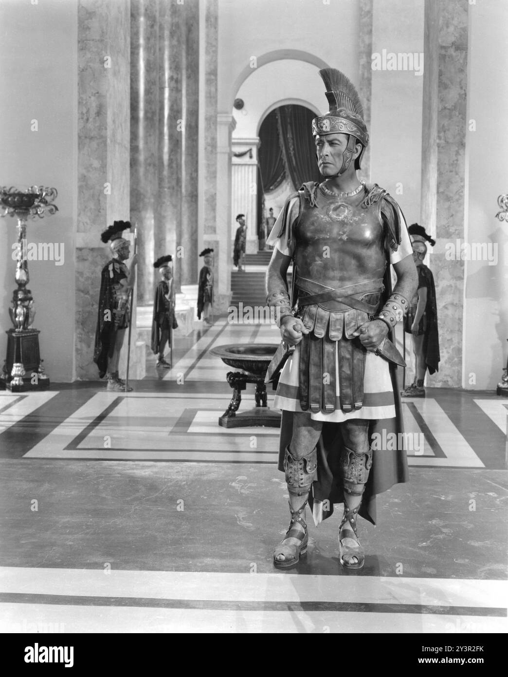 Portrait of ROBERT TAYLOR as Marcus Vinicius in QUO VADIS 1951 Director ...