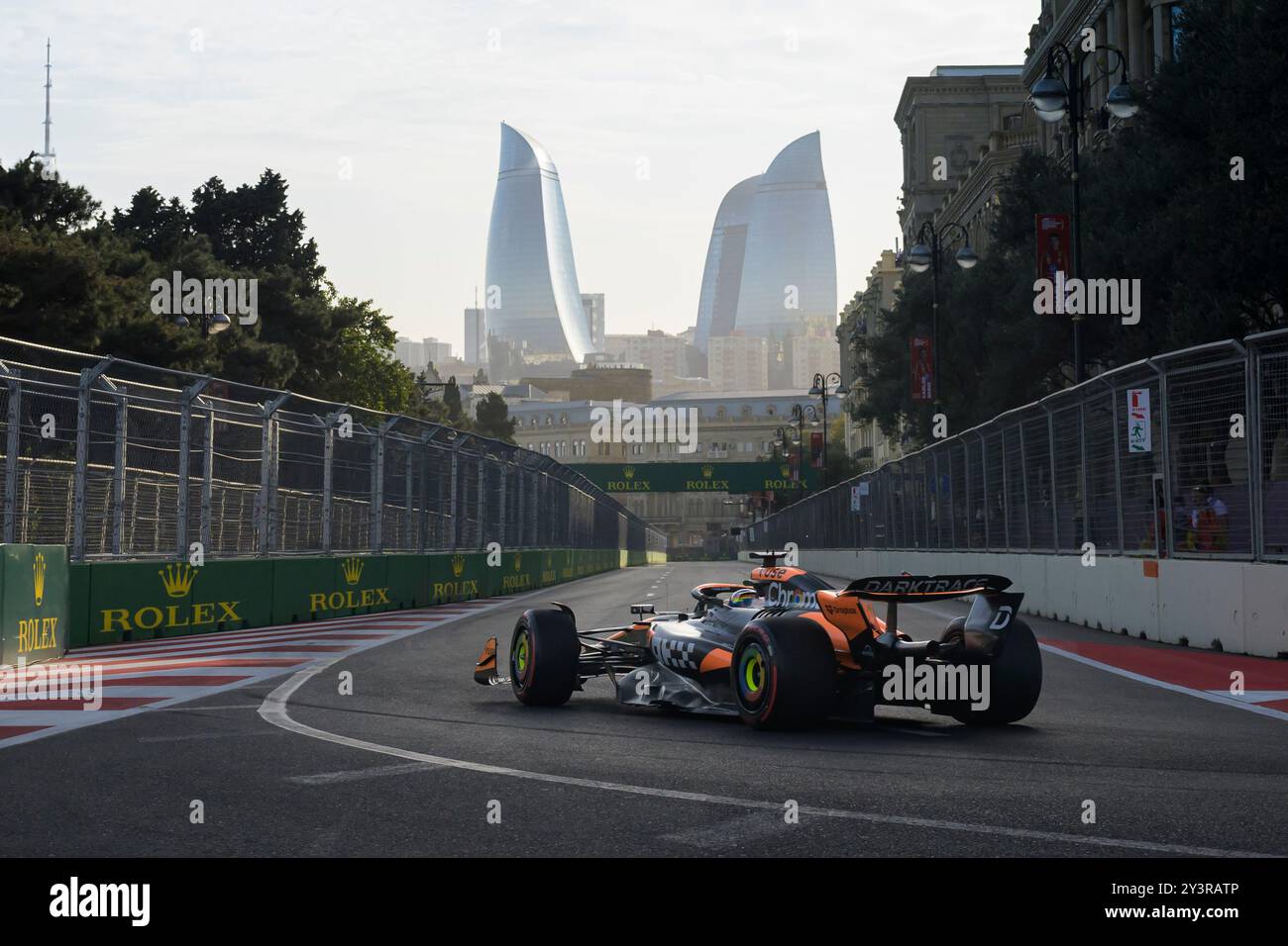 Baku, Azerbaijan. 14th Sep 2024. Oscar Piastri of Mclaren Formula 1 ...