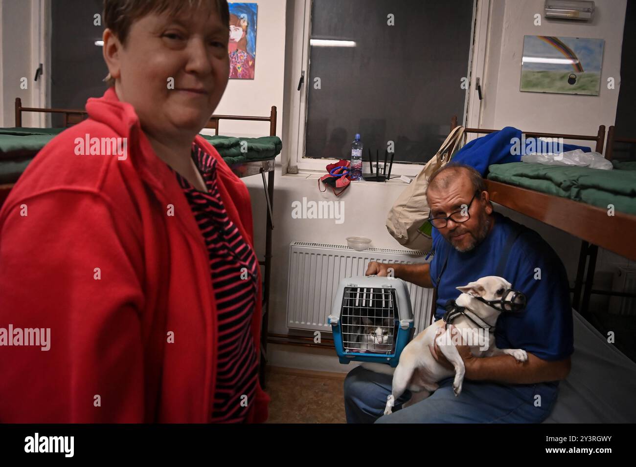 Opava, Czech Republic. 14th Sep, 2024. Husband and wife Berger in ...