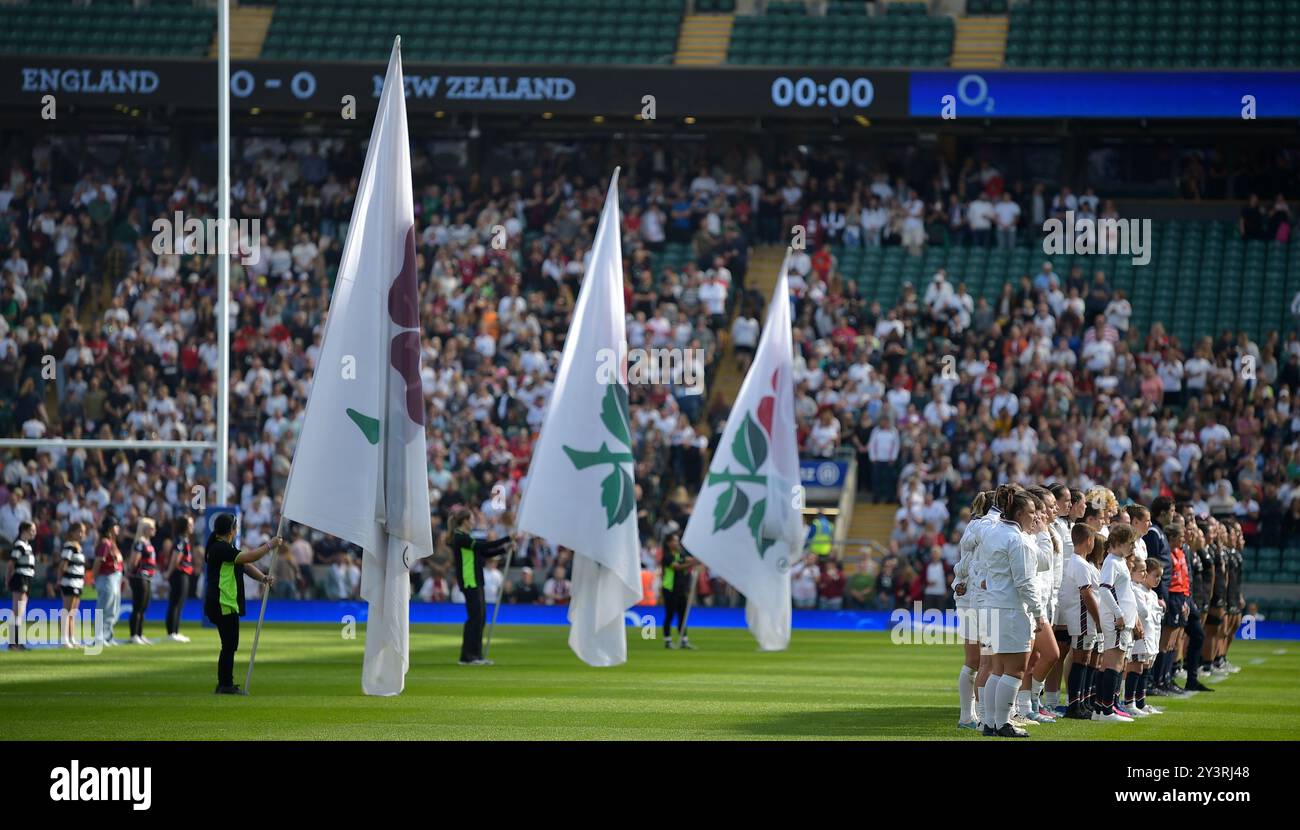 LONDON, UK. , Nations Series England Red Roses v New Zealand Women ...