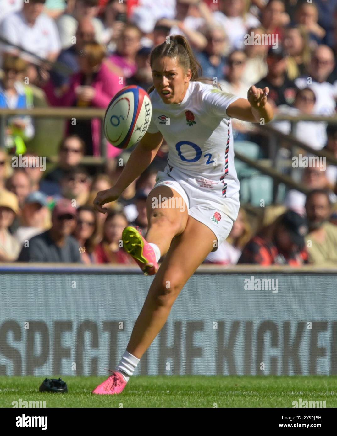 LONDON, ENGLAND -14-9-2024 Holly Aitchison in action Nations Series ...