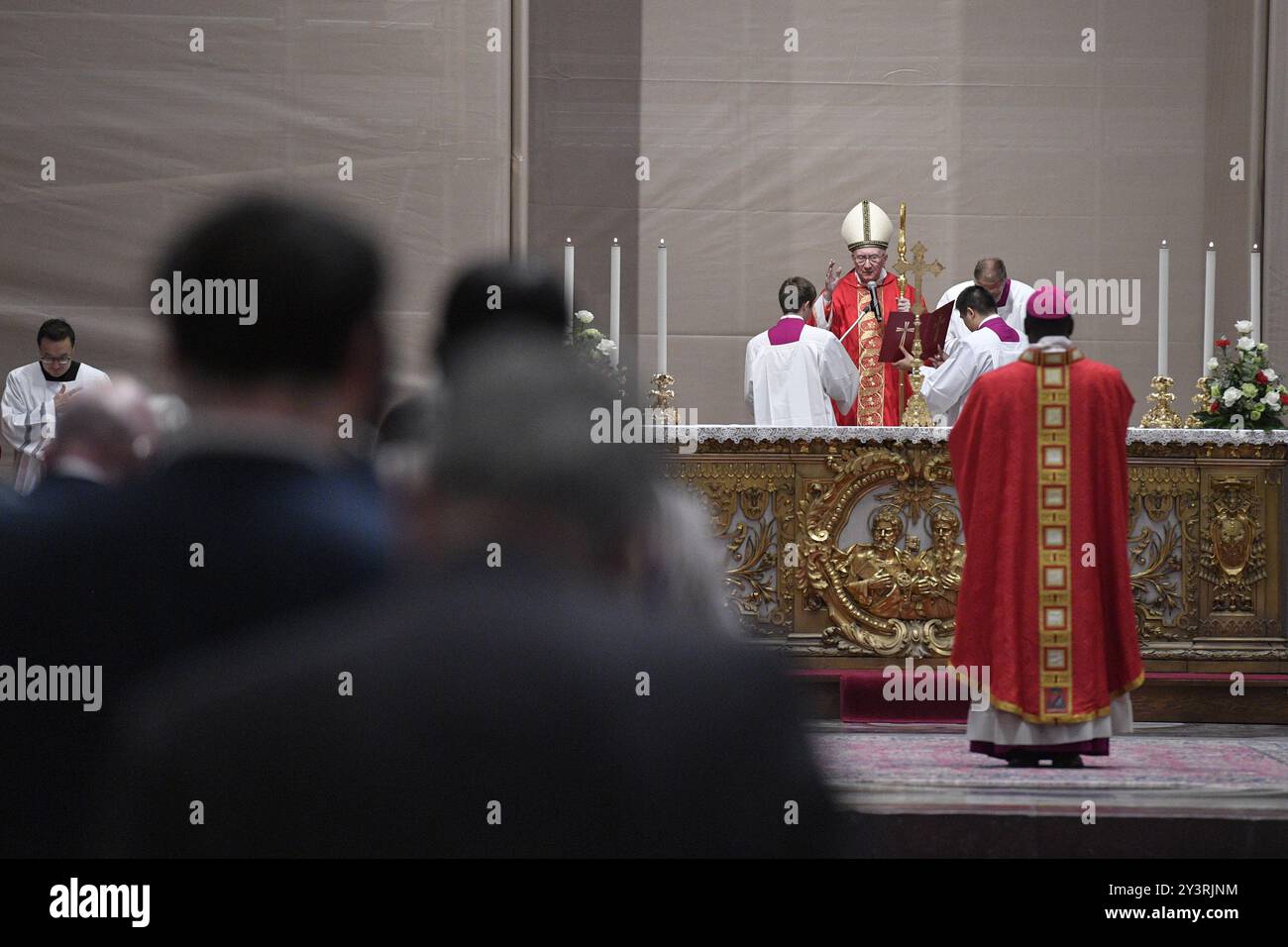 **NO LIBRI** Italy, Rome, Vatican, 2024/9/14. Cardinal Pietro Parolin ...