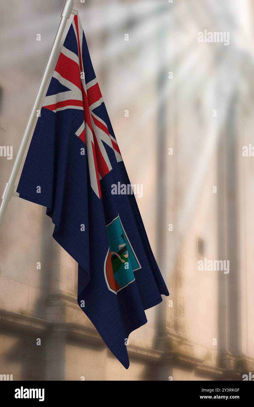 Montserrat official flag hi-res stock photography and images - Alamy