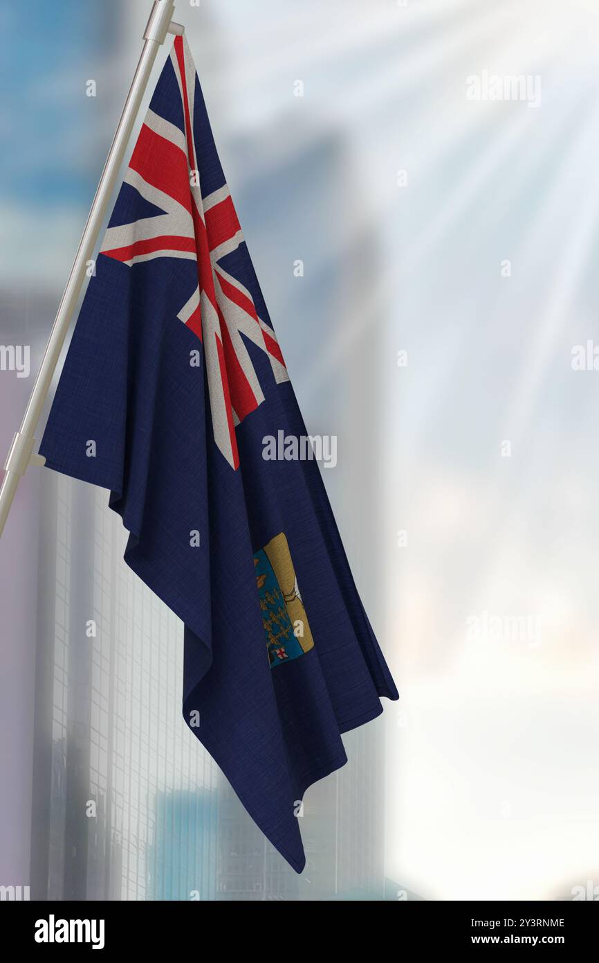 3d flag saint helena hi-res stock photography and images - Alamy