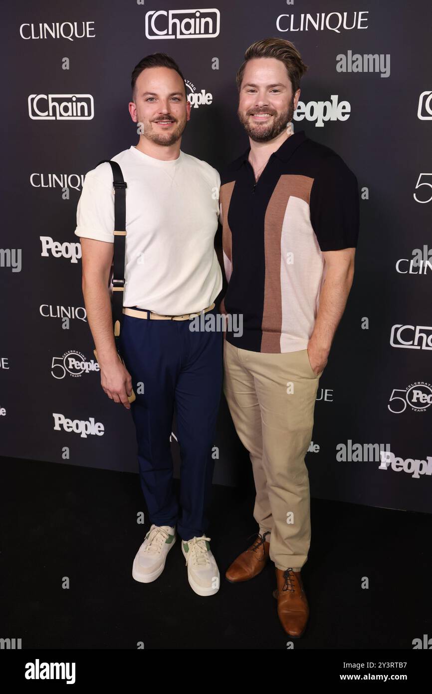 Los Angeles, USA. 14th Sep, 2024. Zachary Neal and Shane Gustafson ...