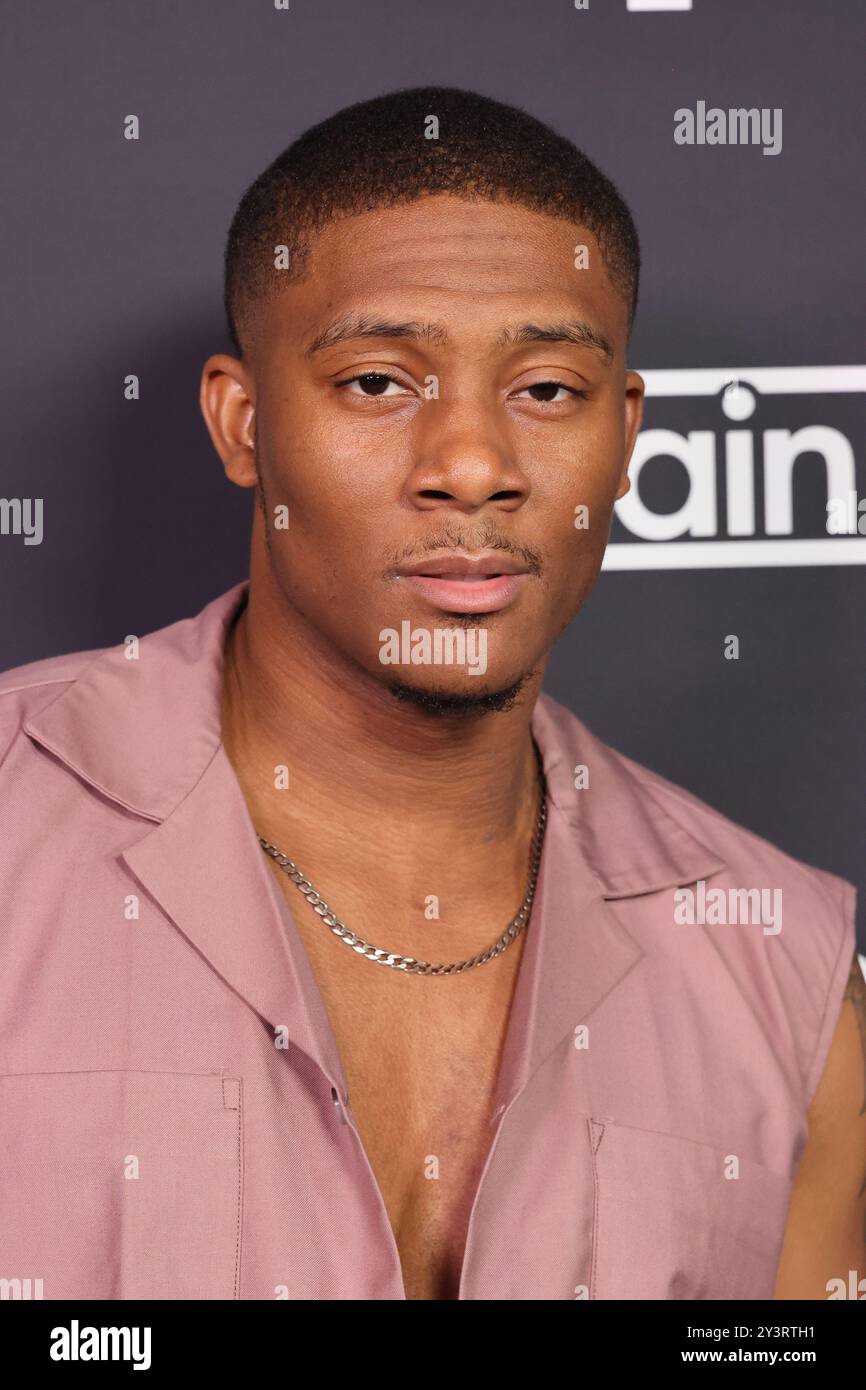 Los Angeles, USA. 14th Sep, 2024. Simeon Daise attends the People Chain ...