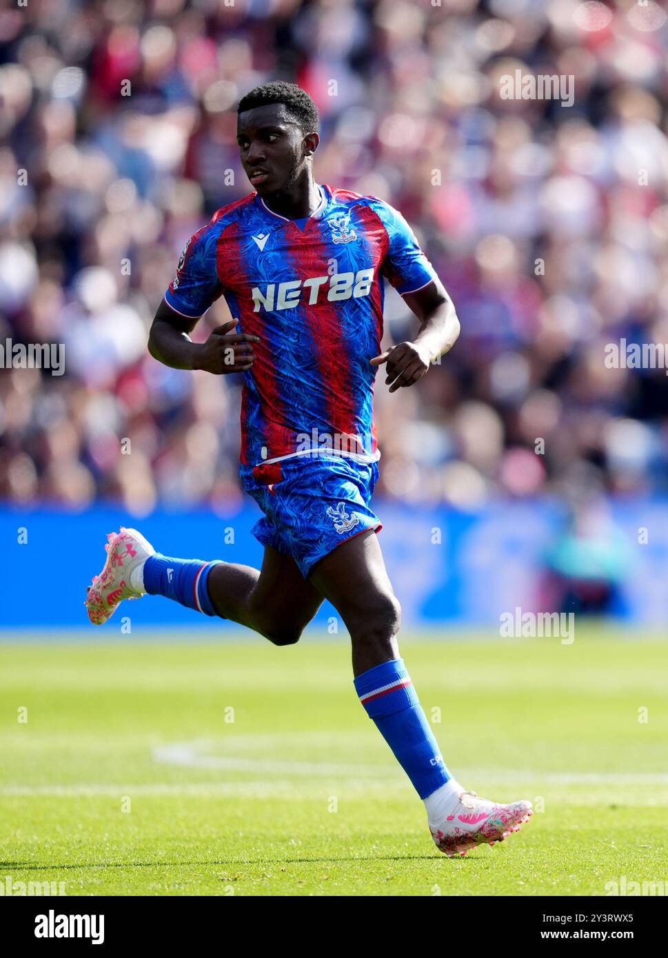 Crystal Palace's Eddie Nketiah during the Premier League match at ...
