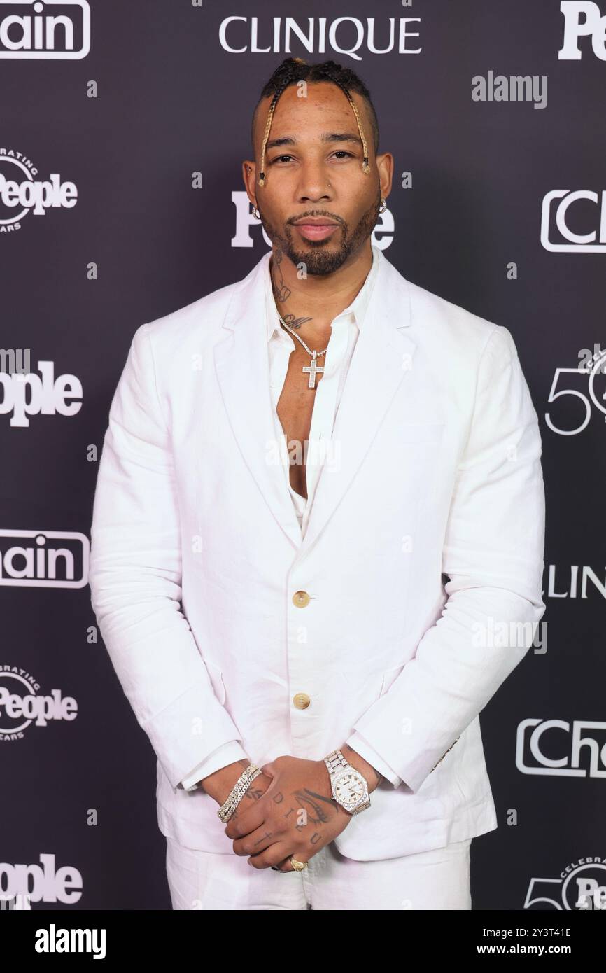 Eren Legend attends the People + Chain Celebrate People Magazine's 50th ...