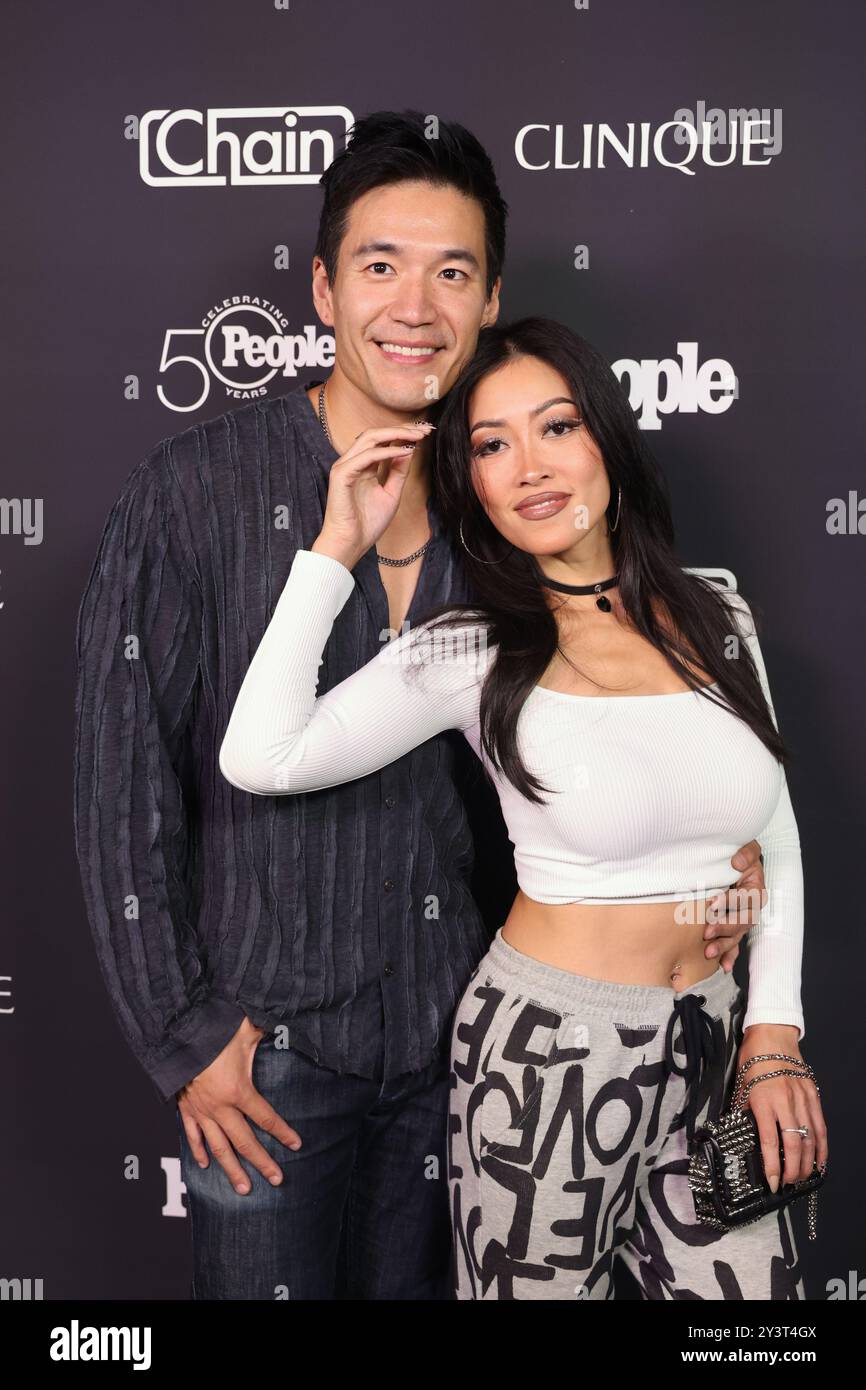 Los Angeles, USA. 14th Sep, 2024. Kevein Kreider and Devon Diep attends ...