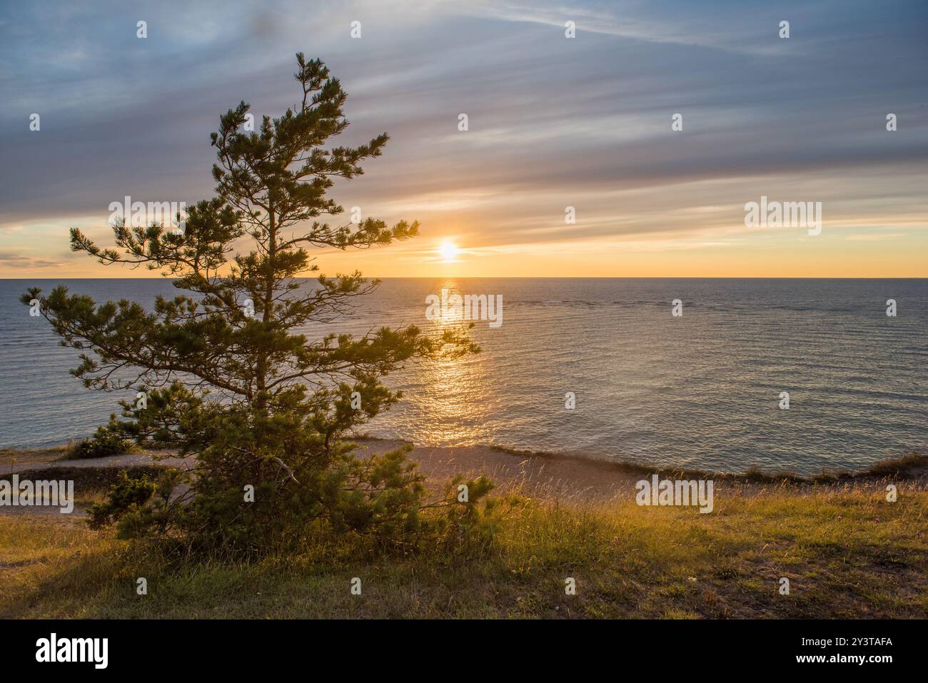 Panga cliff. Panga, Saaremaa Island, Baltic Sea Estonia Baltic Stock ...