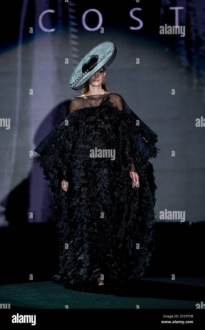 Michael Costello models parade at the Mercedes-Benz Fashion Week, at ...