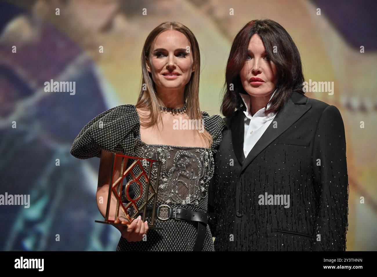 Natalie Portman, Isabelle Adjani attending the Closing Ceremony of the ...