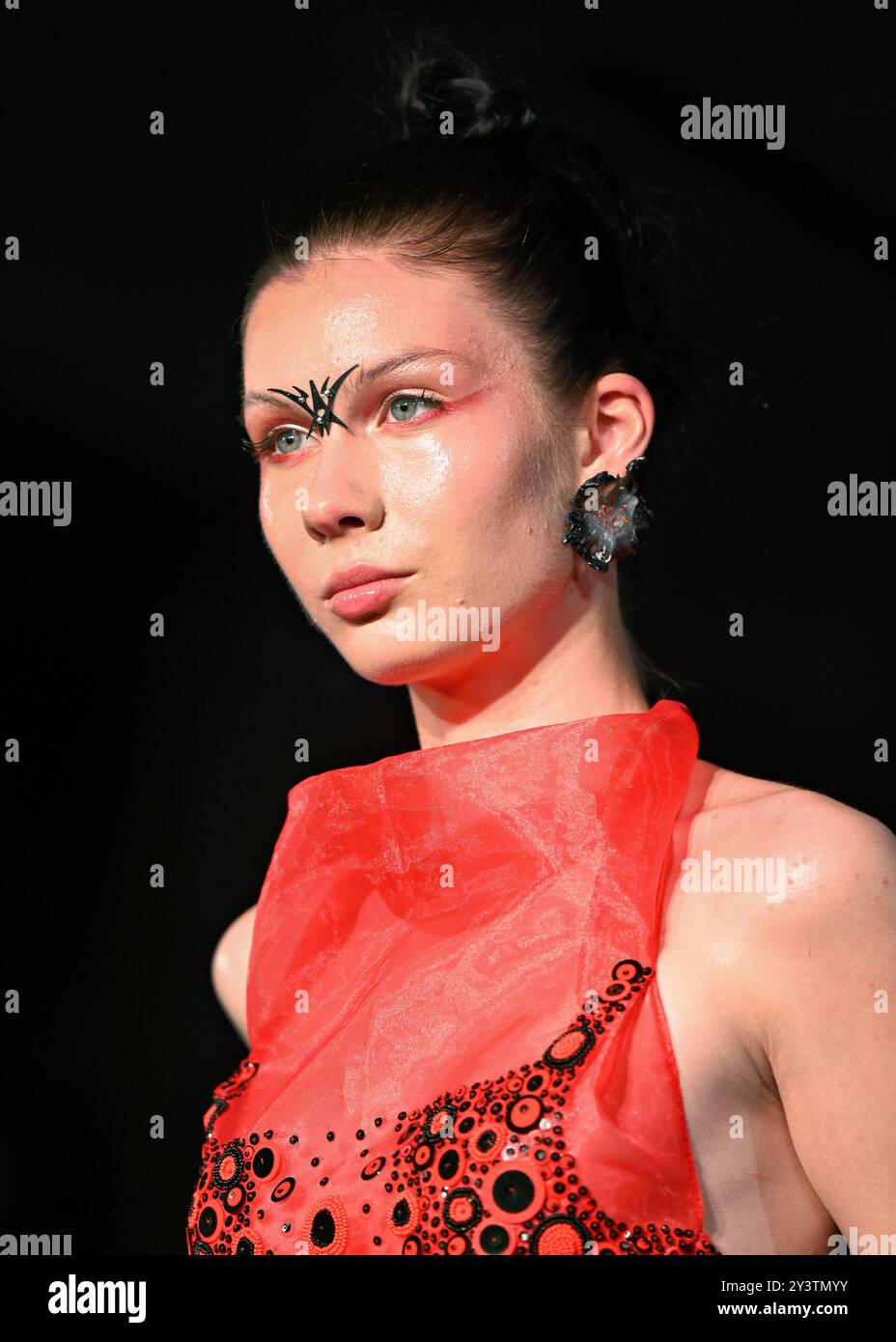 LONDON, UK. 14th Sep, 2024. Karina Bond LFW SS25 at Freemasons Hall ...