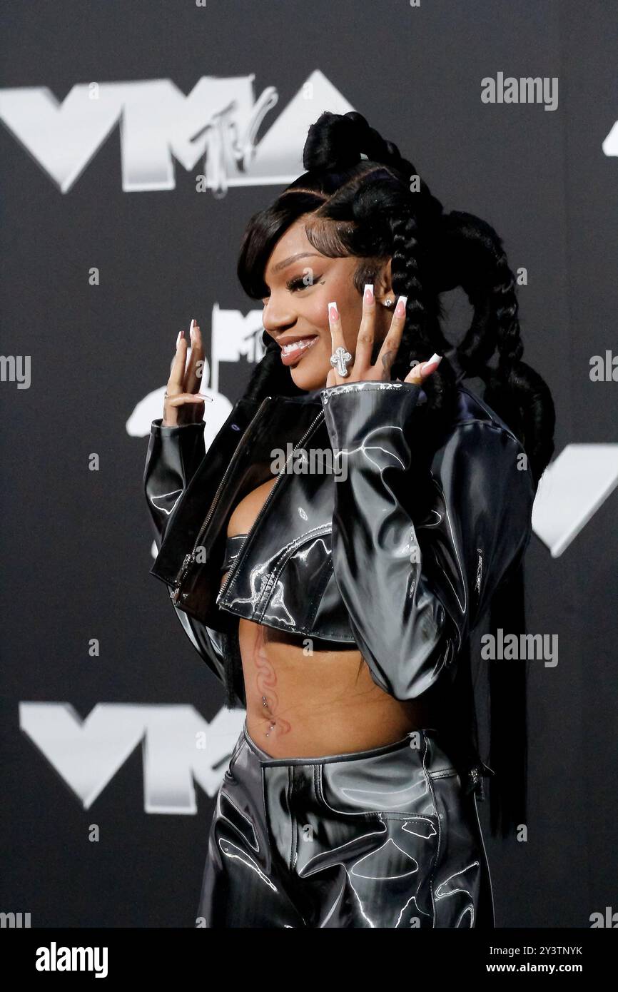 11 September 2024 - Elmont, New York - GloRilla. 2024 MTV Video Music ...