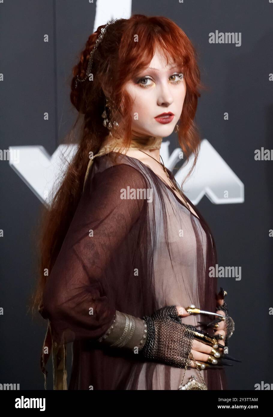 11 September 2024 - Elmont, New York - Chappell Roan. 2024 MTV Video ...