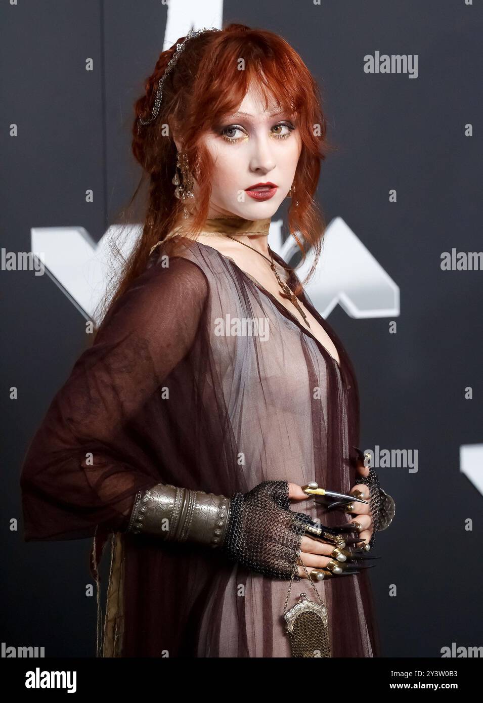 11 September 2024 - Elmont, New York - Chappell Roan. 2024 MTV Video ...