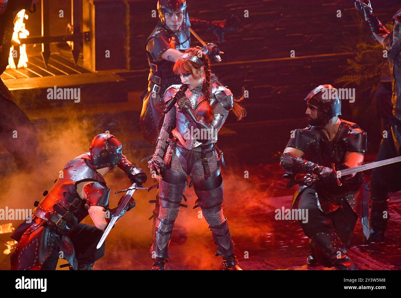 Chappell Roan performs during the 2024 MTV Video Music Awards at UBS ...