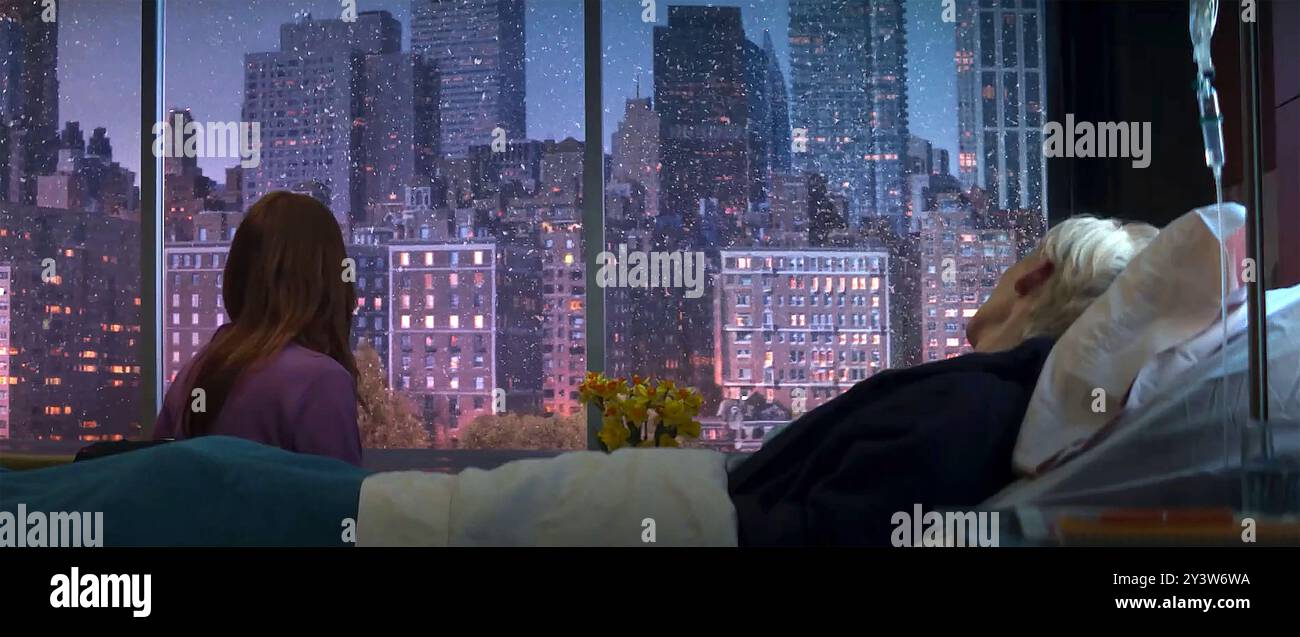 USA/Spain.. Tilda Swinton and Julianne Moore in The Room Next Door (Spanish: La habitacion de al ...