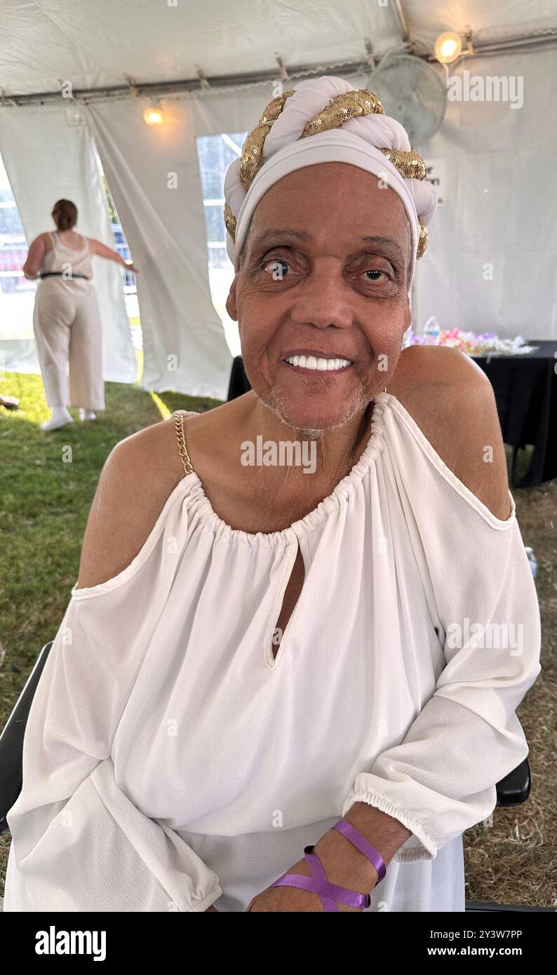 Washington DC. September 14, 2024 USA: Transgender activist Miss Major ...