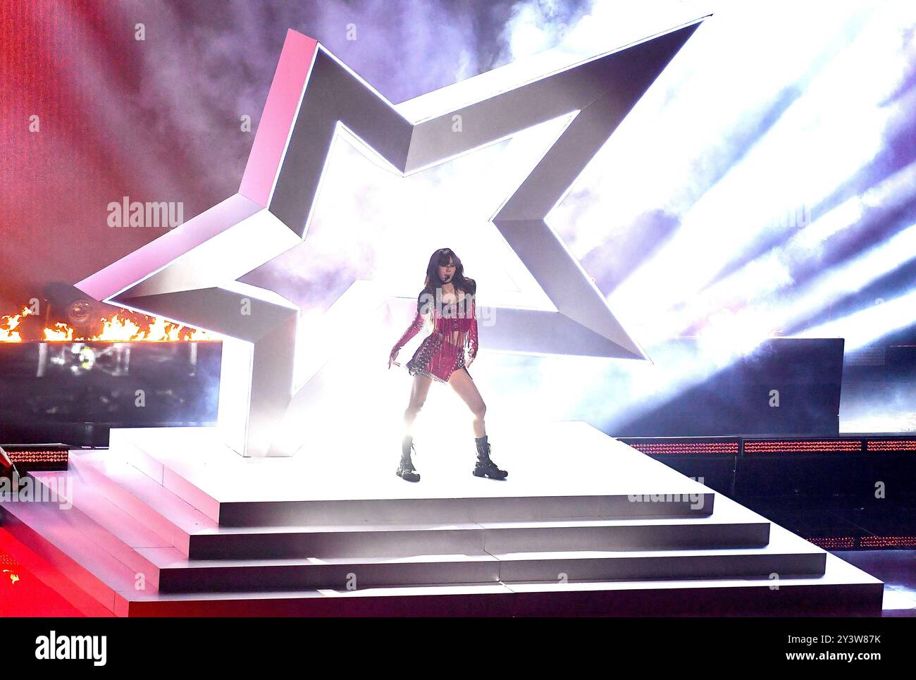 Lisa, Lalisa Manoba performs during the 2024 MTV Video Music Awards at ...