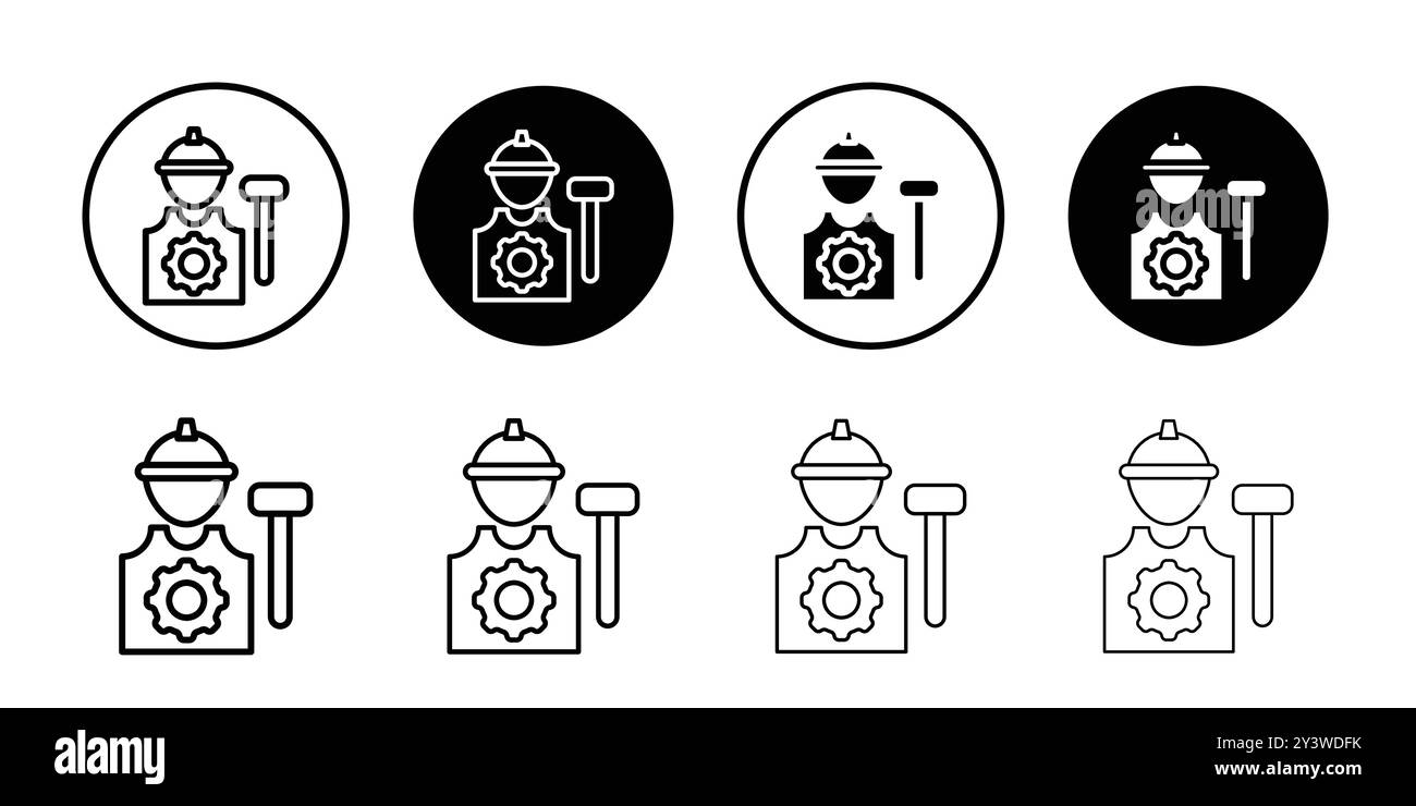 Children labour slave Stock Vector Images - Alamy