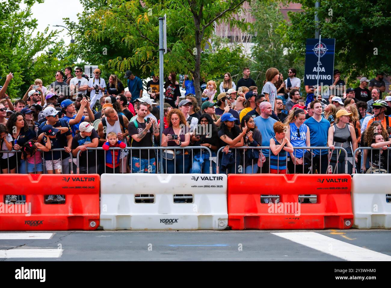Minneapolis, Minnesota, USA. 14th Sep, 2024. Spectators at the 2024 Red ...