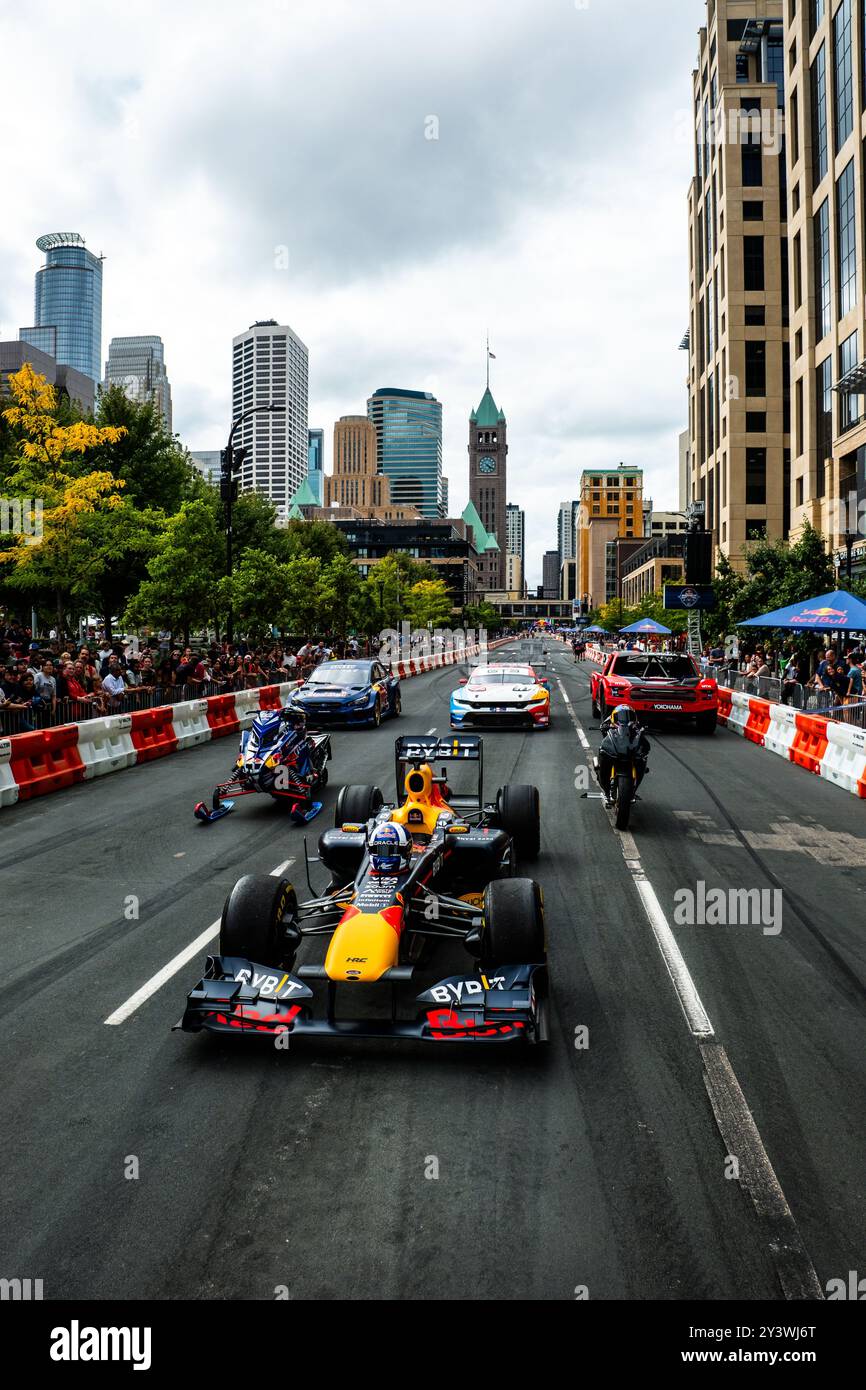 September 14, 2024, Minneapolis, Minnesota, USA: The Red Bull RB7 ...
