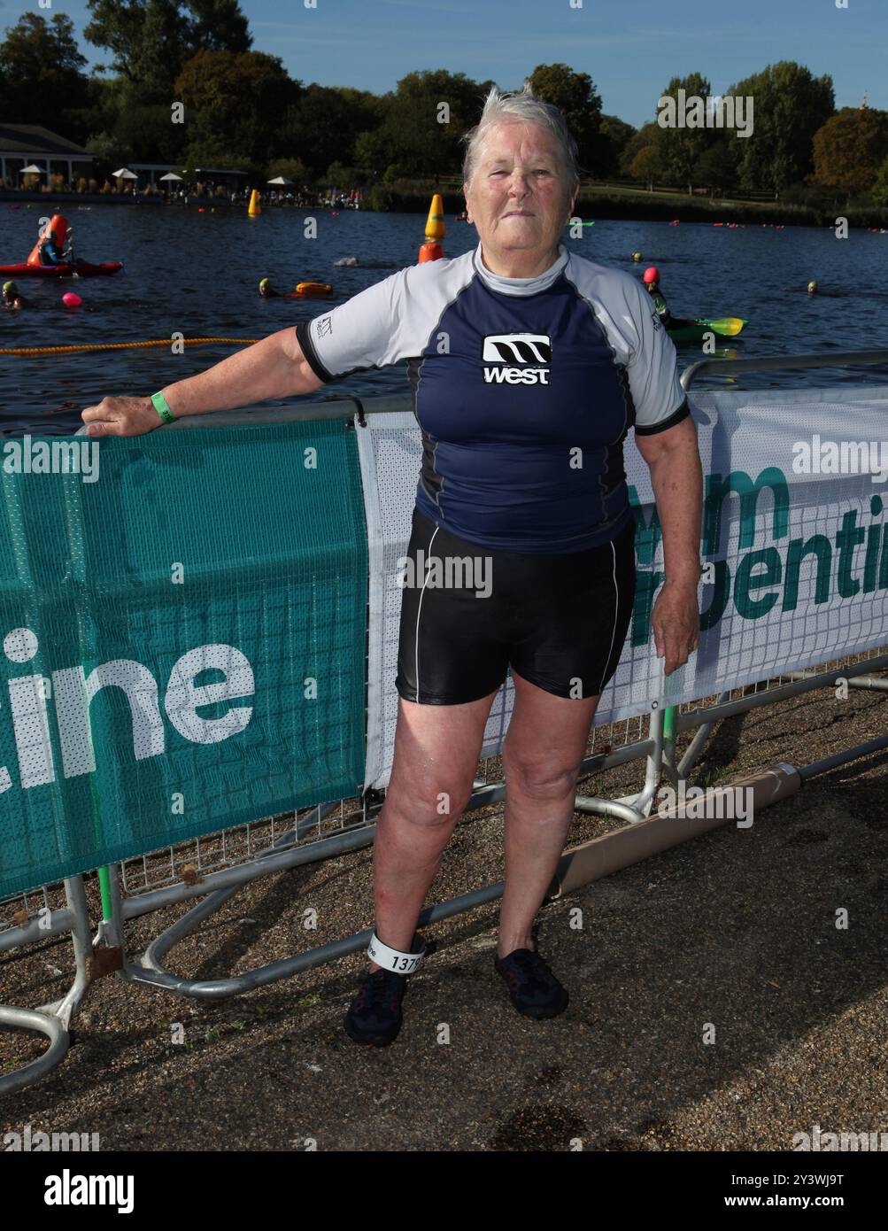 London, UK. Lena Buckley who turned 80 in August 2024 is the oldest ...