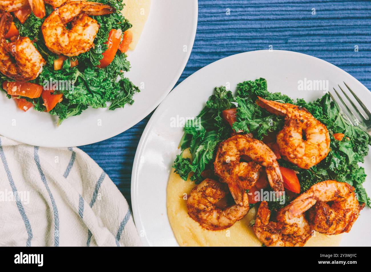 Flat lay healthy dinner hi-res stock photography and images - Alamy