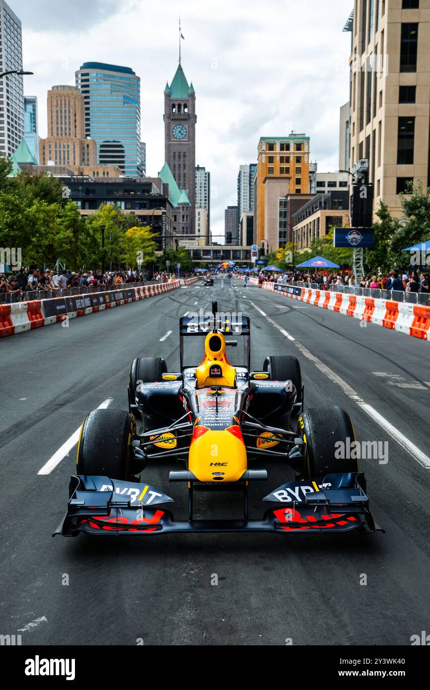 Minneapolis, Minnesota, USA. 14th Sep, 2024. The Red Bull RB7 Formula 1 ...