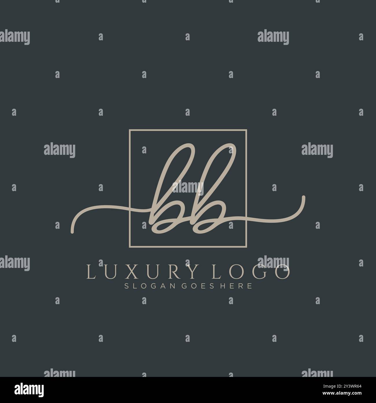 Bb initials logo Stock Vector Images - Alamy