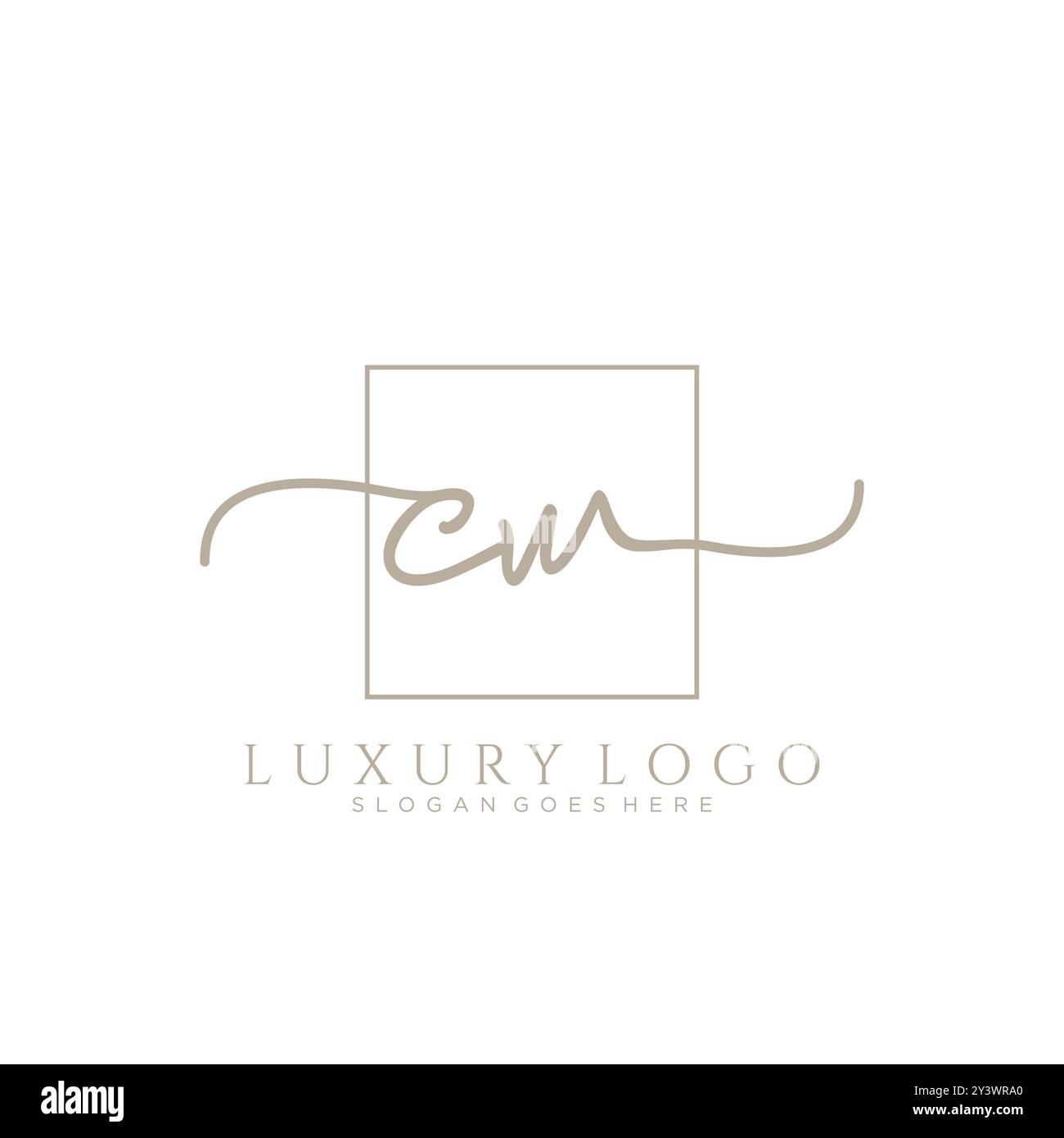 Cw initials logo Cut Out Stock Images & Pictures - Alamy