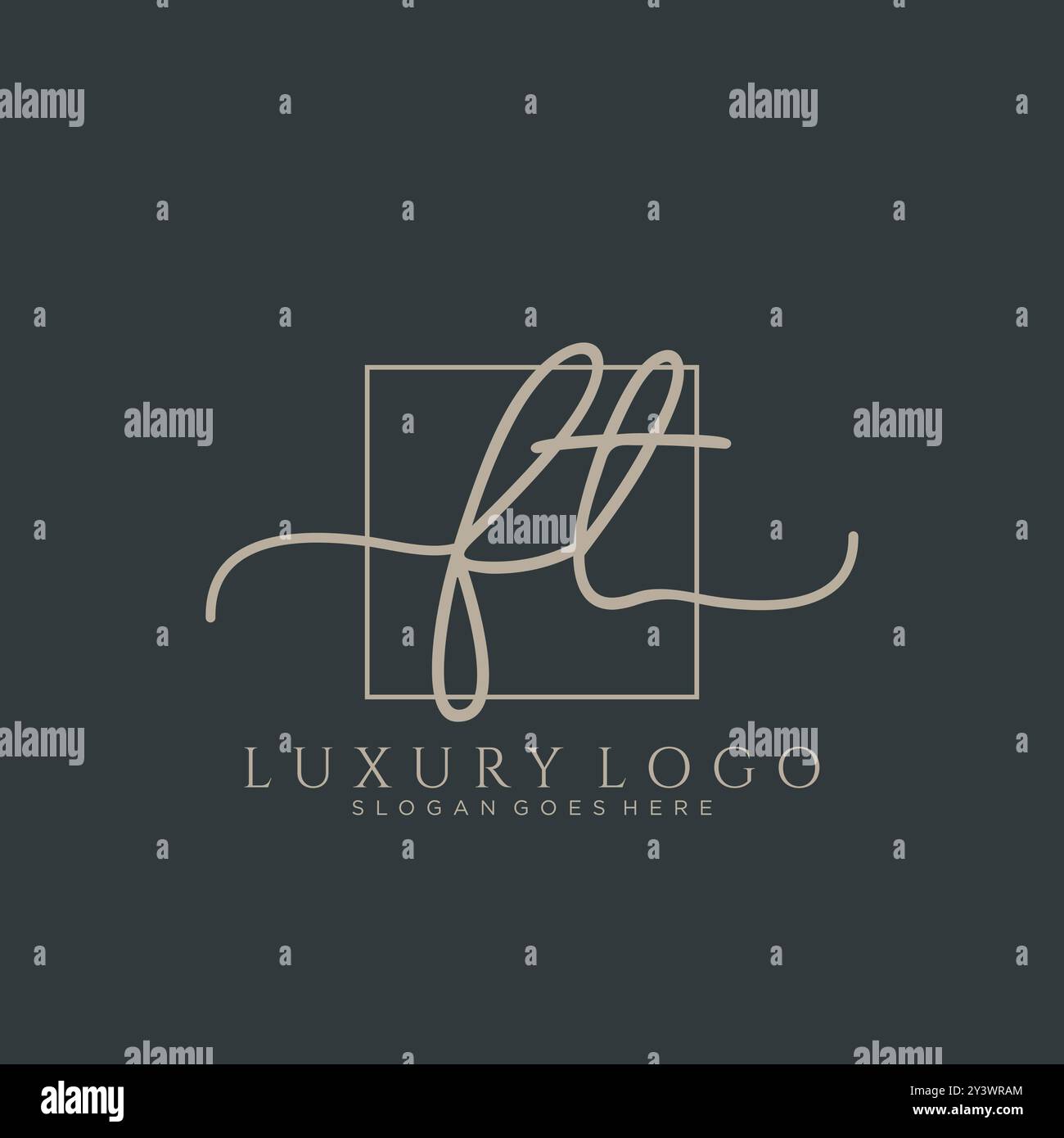 Ft initials logo Stock Vector Images - Alamy