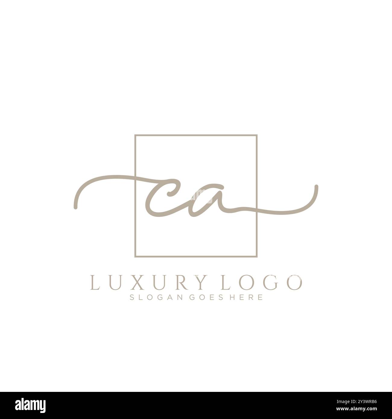 Ca logo initial Cut Out Stock Images & Pictures - Alamy