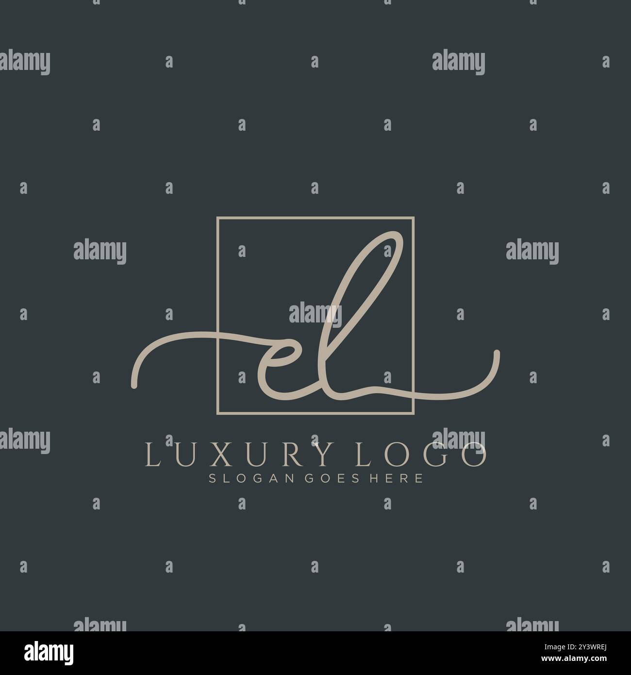 Initial el hi-res stock photography and images - Alamy