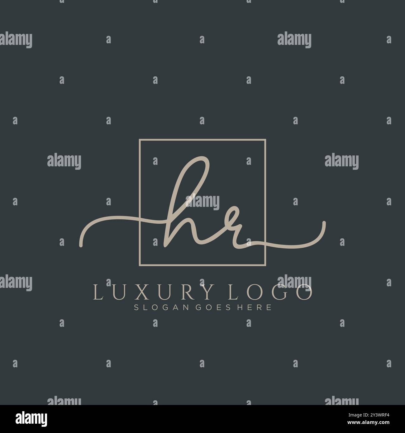 Hr business card design hi-res stock photography and images - Alamy