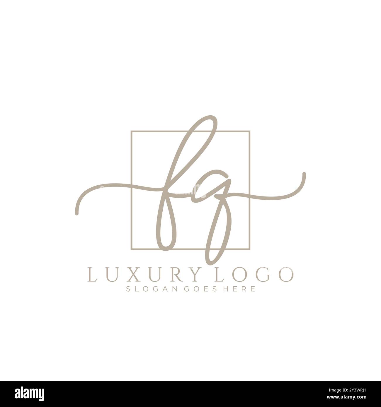 Fq modern logo Cut Out Stock Images & Pictures - Alamy