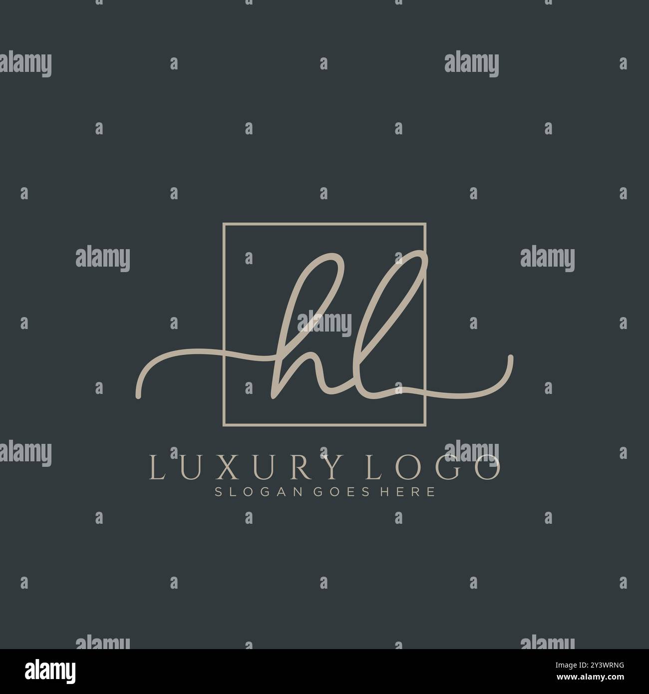 Hl initial Stock Vector Images - Alamy