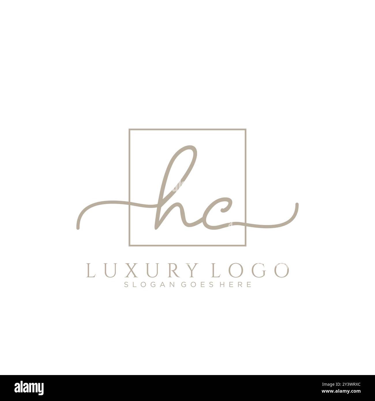 Logo initial hc Cut Out Stock Images & Pictures - Alamy
