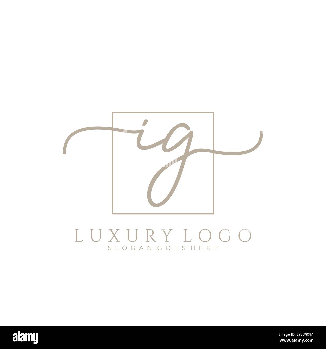 Ig logo design Cut Out Stock Images & Pictures - Alamy