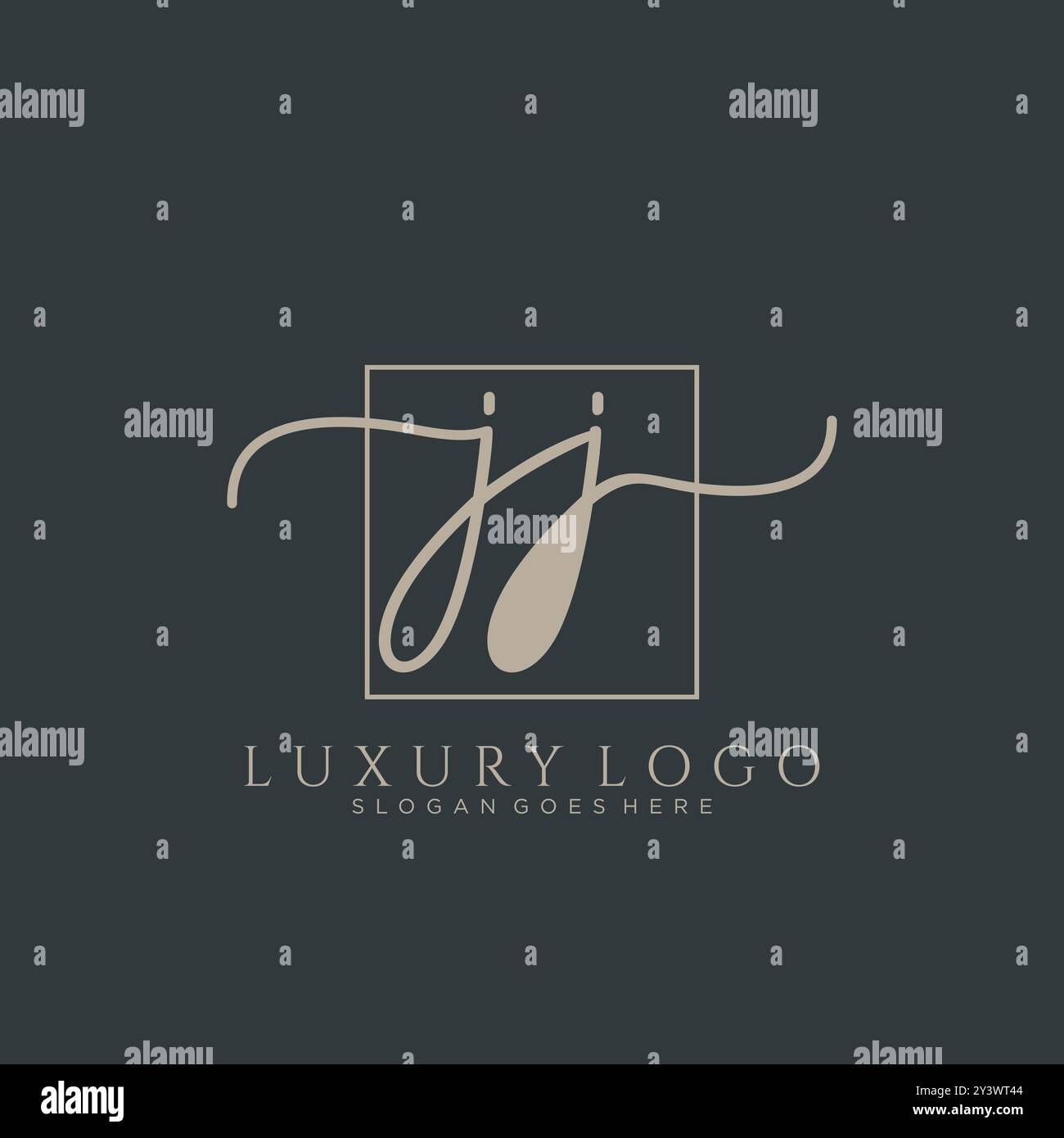 Jj initial Stock Vector Images - Alamy
