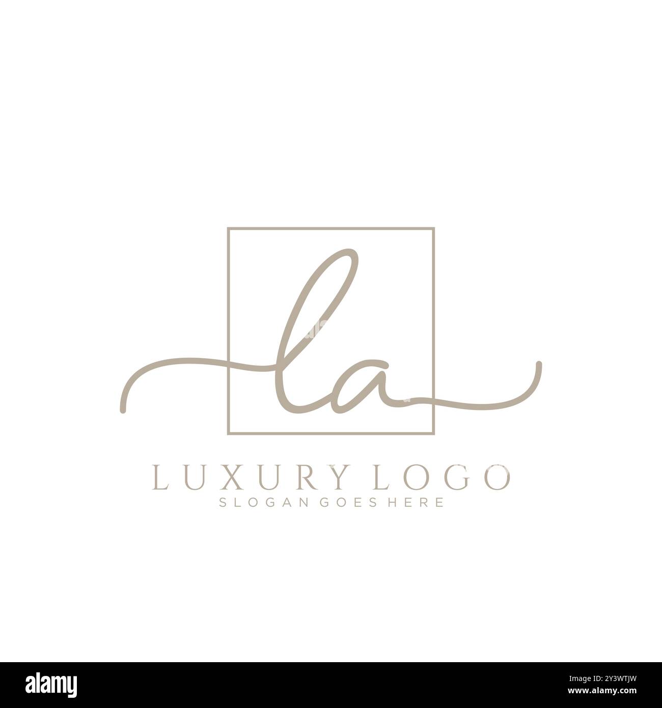 Initial la Cut Out Stock Images & Pictures - Alamy