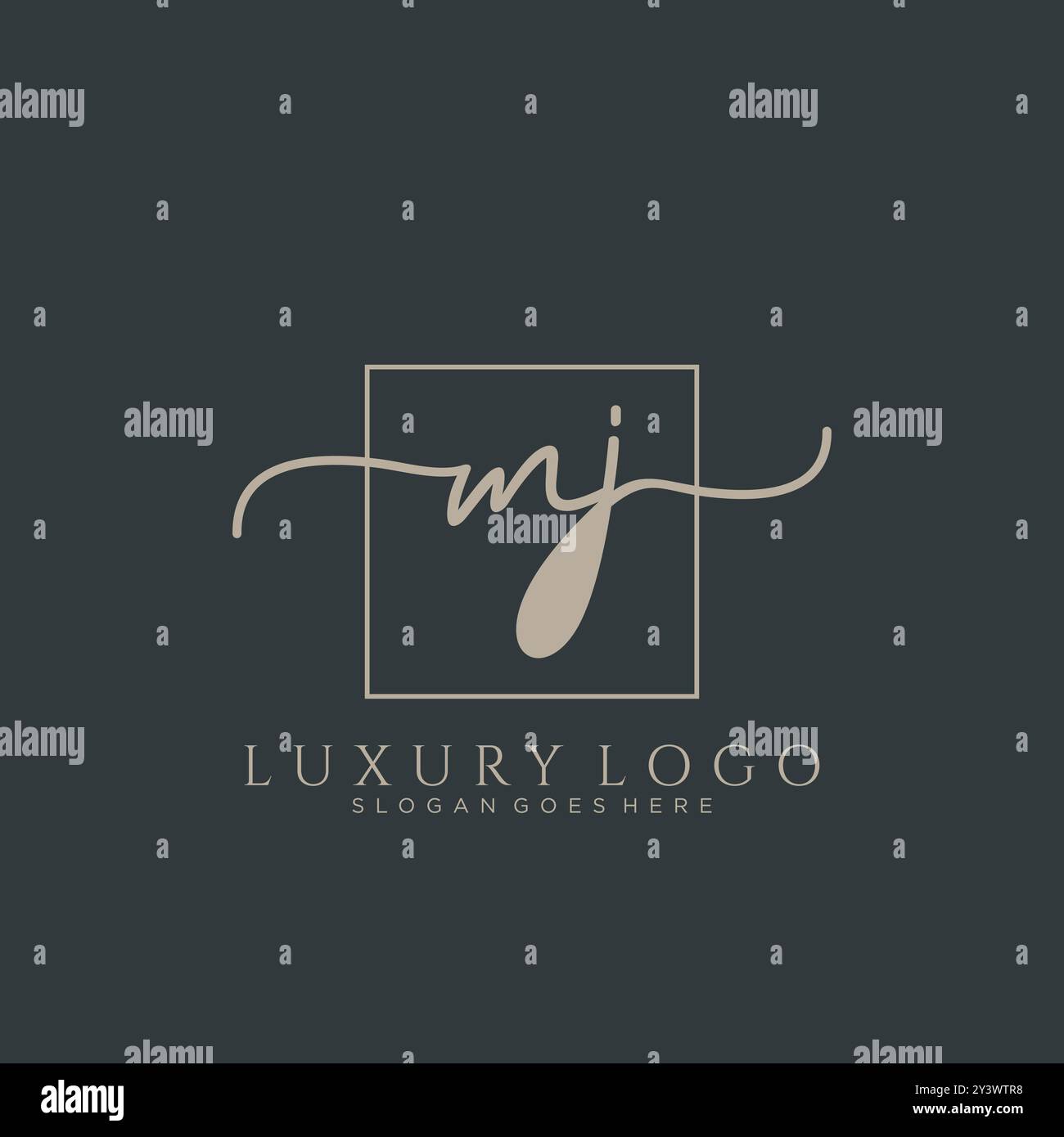 Mj initial hi-res stock photography and images - Alamy