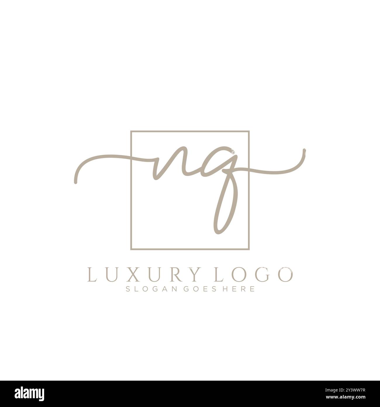 Nq logo design Cut Out Stock Images & Pictures - Alamy