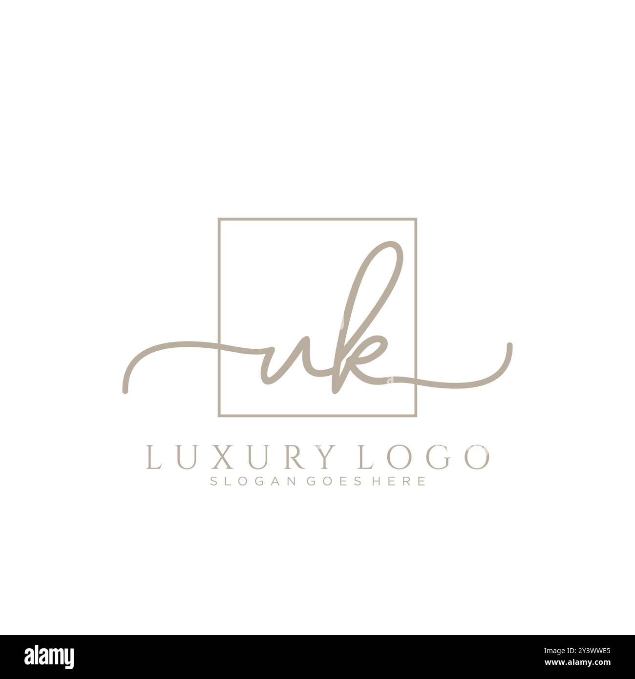 Uk monogram logo design with Cut Out Stock Images & Pictures - Alamy