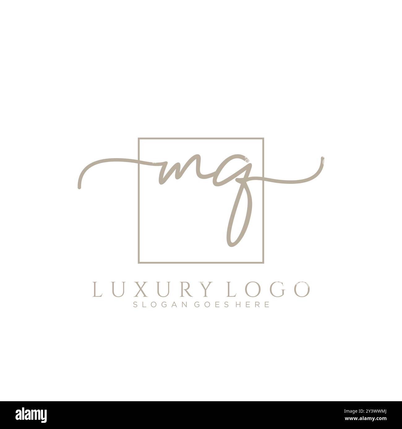 Mq letter logo design Cut Out Stock Images & Pictures - Alamy