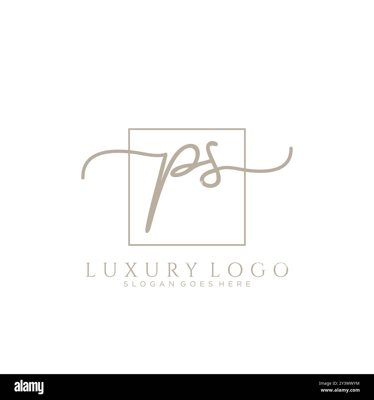 Ps initials logo Stock Vector Images - Alamy